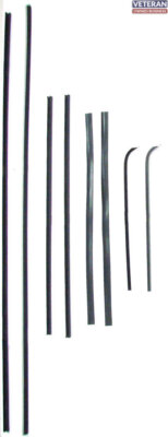 Front Door Window Channel Kit 8pcs 51-55 Chevy GMC Pickup Truck ...