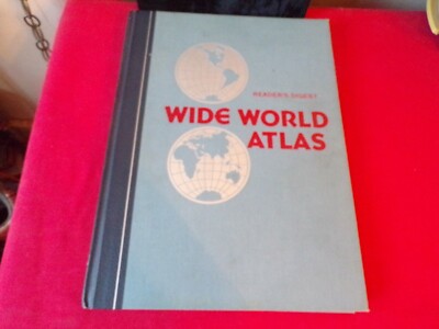Vintage 1979 Readers Digest Wide World Atlas-Hardback | eBay
