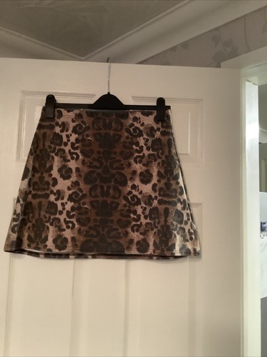 Boohoo leopard print skirt - Gem