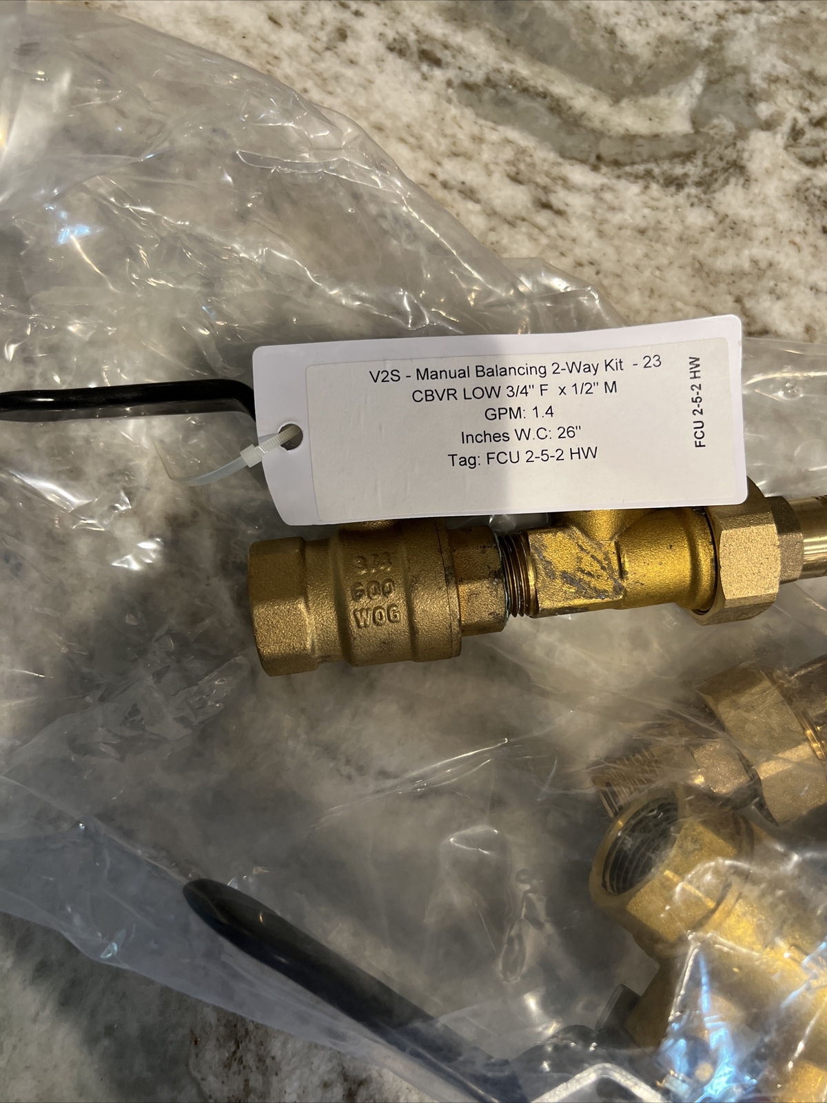 Pro Hydronic Specialties V2S Manual Balancing 2-Way Kit | eBay