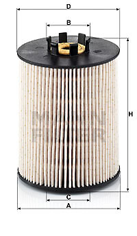 New Fuel filter, F716201060070 0009831660 4252603EZ 11988962 11708554 ...