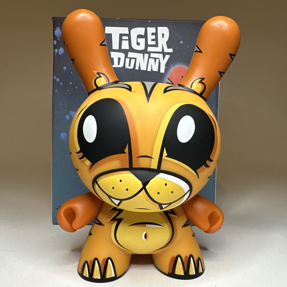 Kidrobot Joe Ledbetter JLED Tiger Dunny 8” Designer Vinyl Art Toy ...