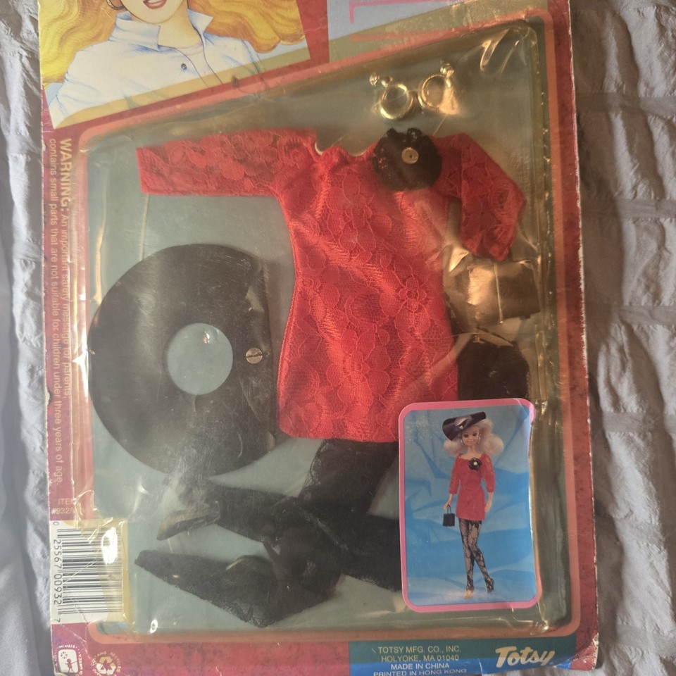 Vintage Totsy Flair Simply Red Fashions- Barbie clothes 11.5"doll | eBay