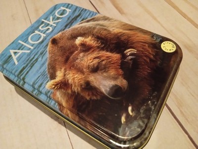 Vintage Playing Cards Alaska Playing Cards with Tin Grizzly Nature ...