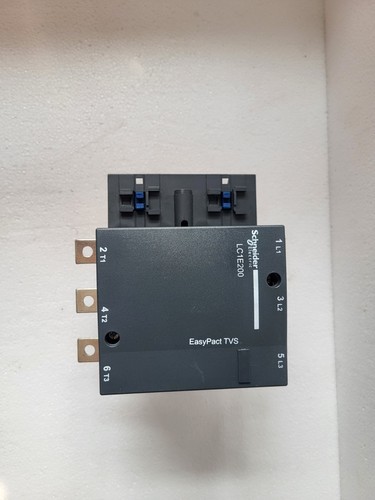 Schneider Electric Easy Pact TVS Power Contactor 200 A 3 Pole AC3 Duty ...