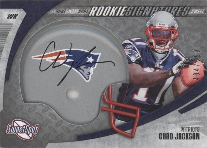 2006 Sweet Spot - Rookie Signatures Chad Jackson #211 /899 (AU, RC) for ...