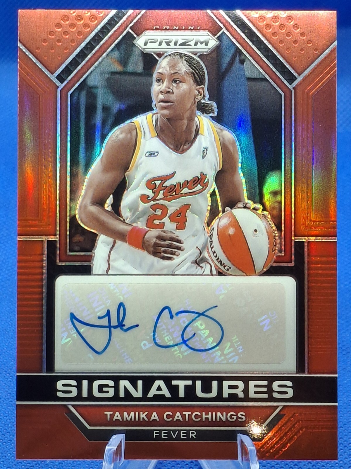 2023 Panini Prizm WNBA - Signatures Red Prizm #SG-TCT Tamika Catchings ...