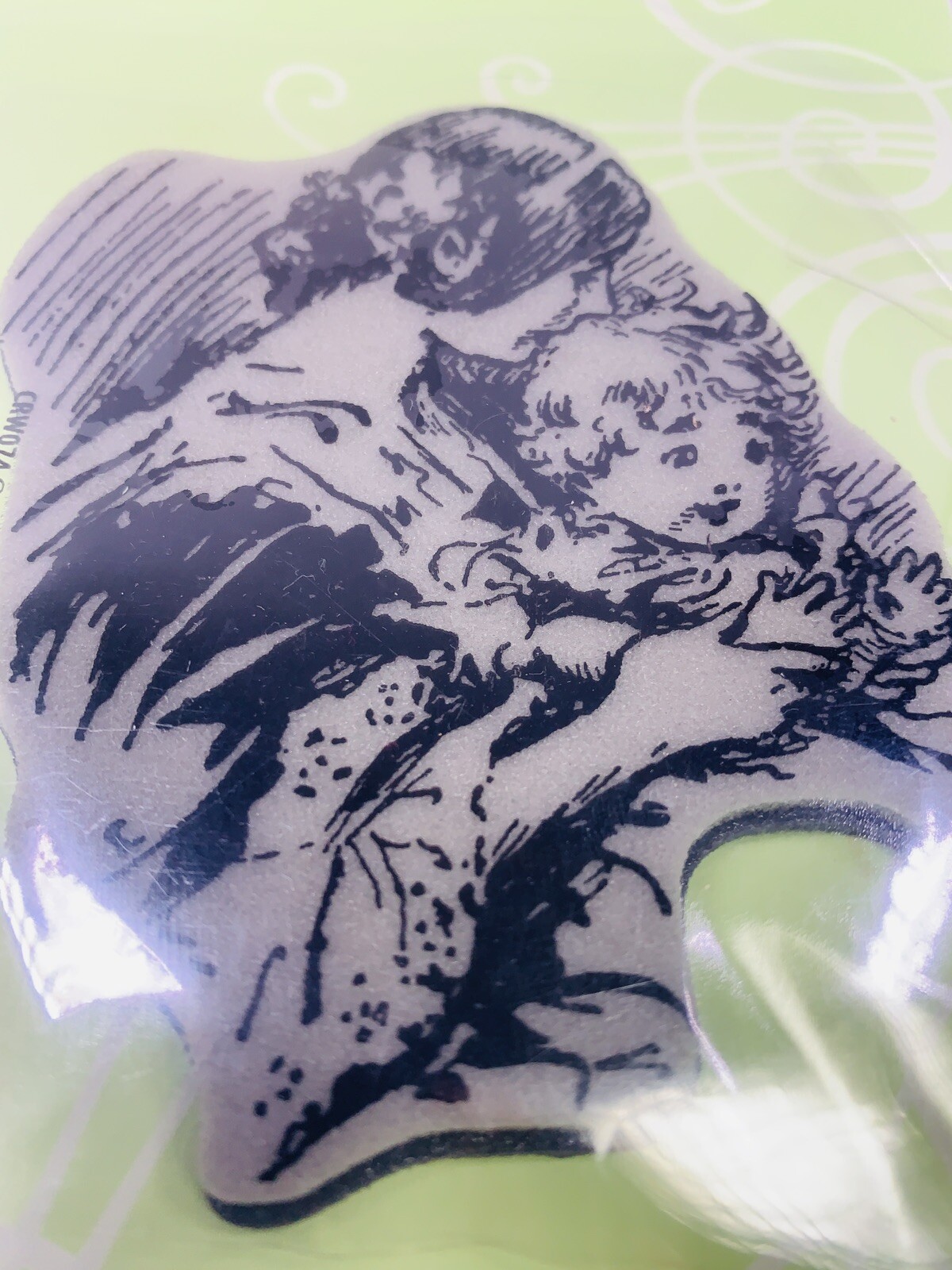 New Stampendous Rubber Stamp Unmounted Baby Mom Patty Cake Play ...