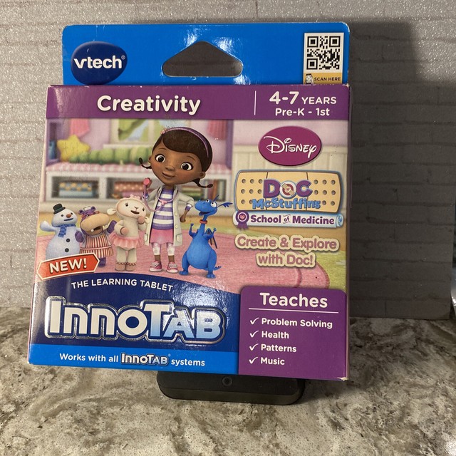 VTech InnoTab Software Disney's Doc McStuffins Create and Explore 2day ...