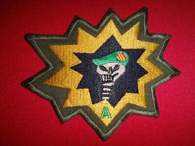 Vietnam War Semi-Subdued Patch US 5th Special Forces Group MACV-SOG ...