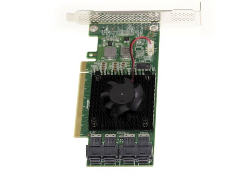 Multi Host Switch Card. Chipset Plx Pex 8747 128Gb/S 4 SSD U2 Nvme Or ...