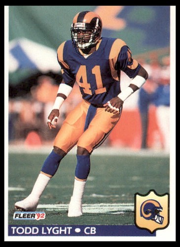 1992 Fleer - #217 Todd Lyght for sale online | eBay