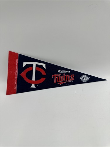Mini Minnesota Twins Baseball MLB Wall Pennants 9" x 4" Felt Flags ...