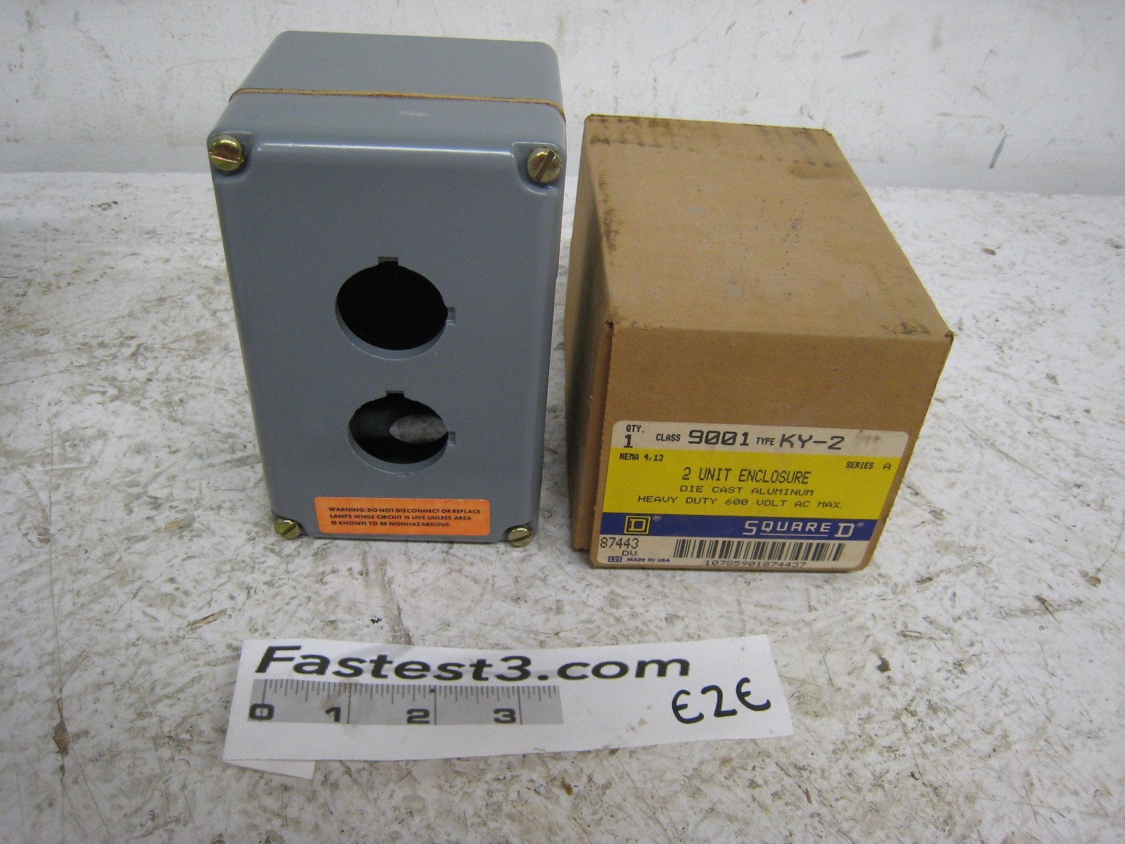 SQUARE D 9001KY2 CONTROL STATION Pack of 2 | eBay