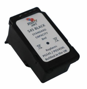 PG545 Black Refilled Ink Cartridge For Canon PIXMA MG2950 Inkjet ...