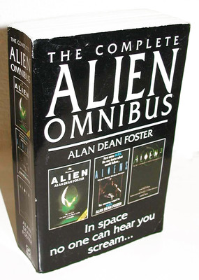 VINTAGE ORIGINAL 1993 THE COMPLETE ALIEN OMNIBUS ALAN DEAN FOSTER BOOK ...