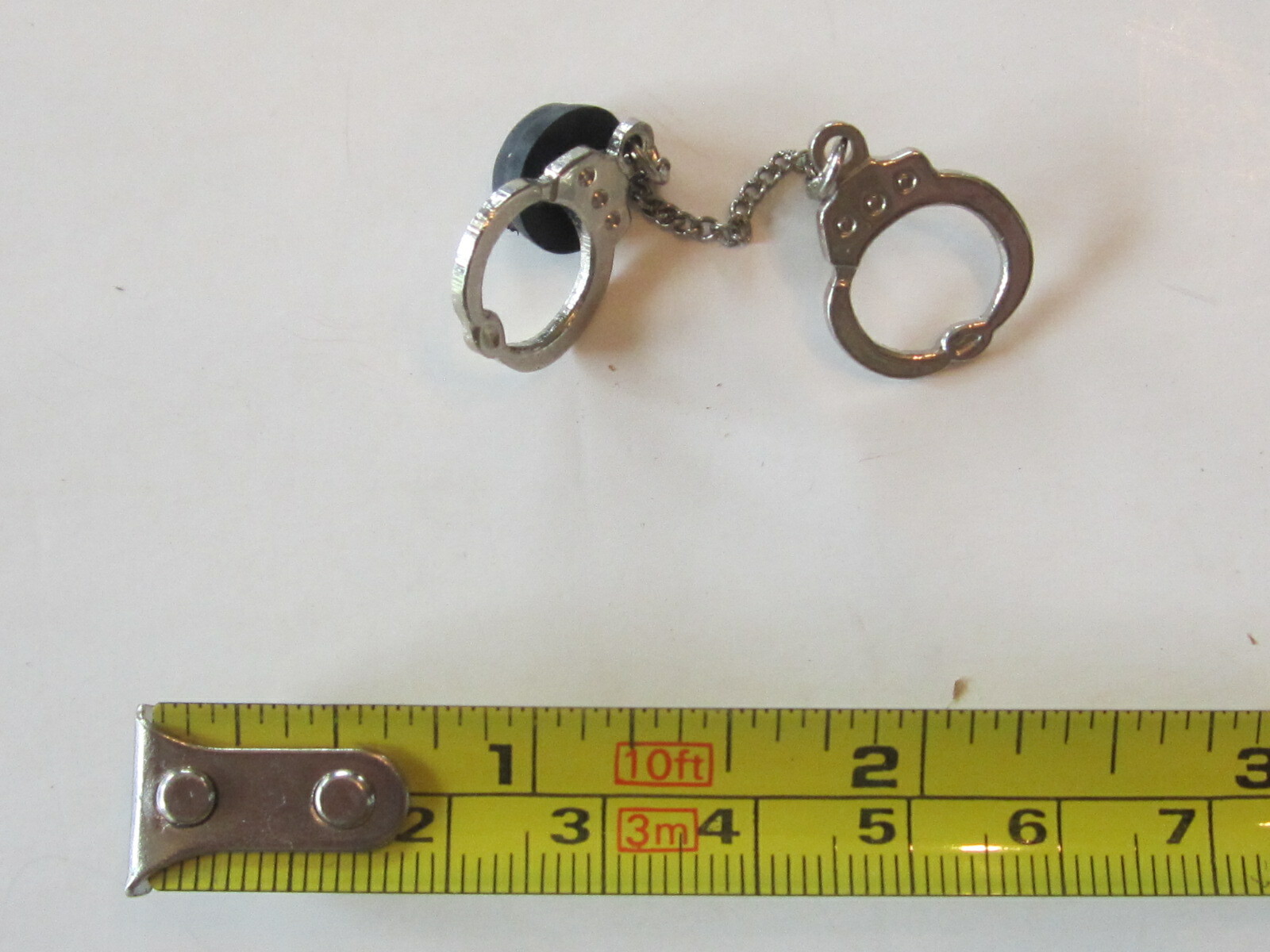 biker lapel hat pin handcuff | eBay