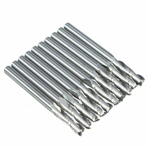 End Mill Cutter Set of 10 with Solid Carbide Construction for ...