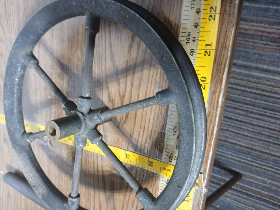 Antique Extremely Rare Locomotive or Ship Steam Whistle And Fly Wheel ...