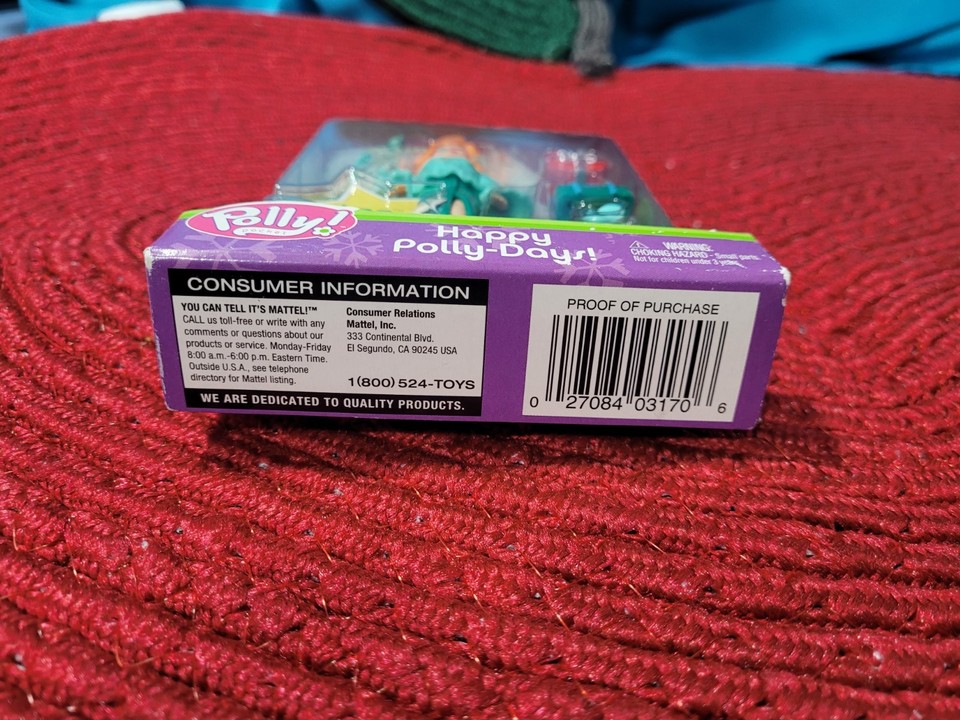 Polly Pocket Doll Happy Polly Days Lea Christmas Vintage 2003 NEW in ...