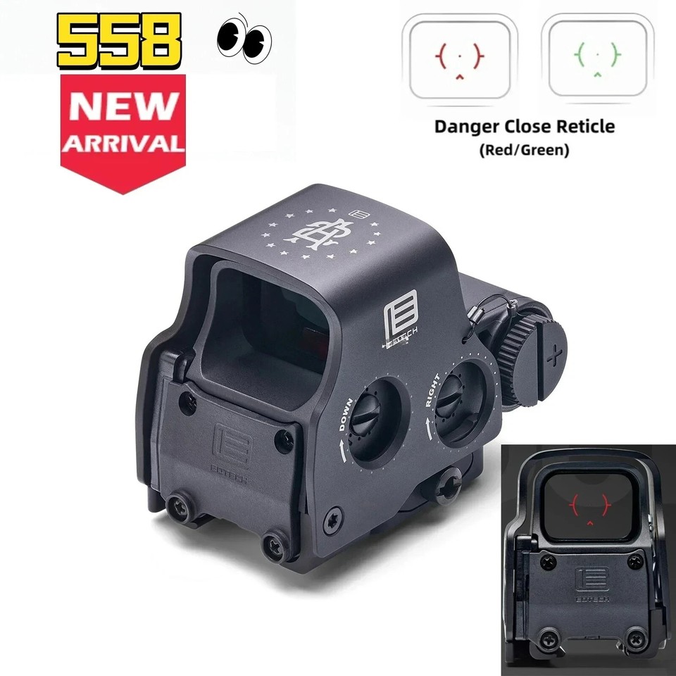 EOTECH 558 DCR Holographic Sight Red Green Dot Sight Tactical Hunting ...