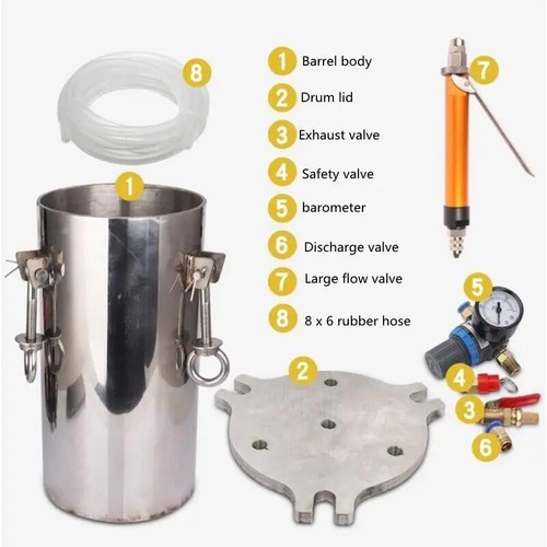 Large Flow Manual Dispensing Machine Liquid Glue Coating Machine ...