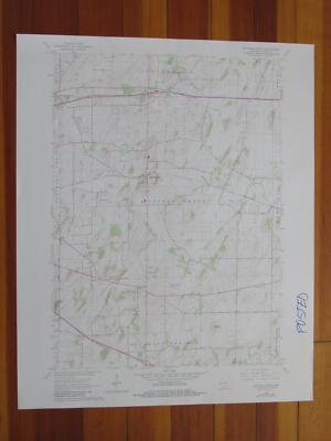 Cottage Grove Wisconsin 1983 Original Vintage USGS Topo Map | eBay