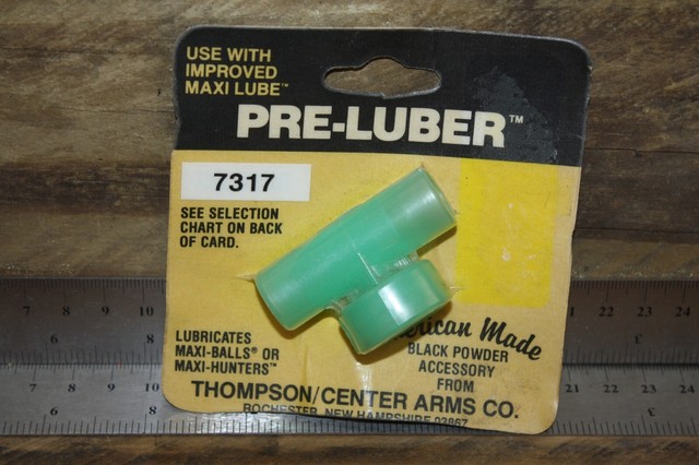 1 Thompson Center T/c Pre Luber 45 Cal Green No 7317 NOS for sale ...