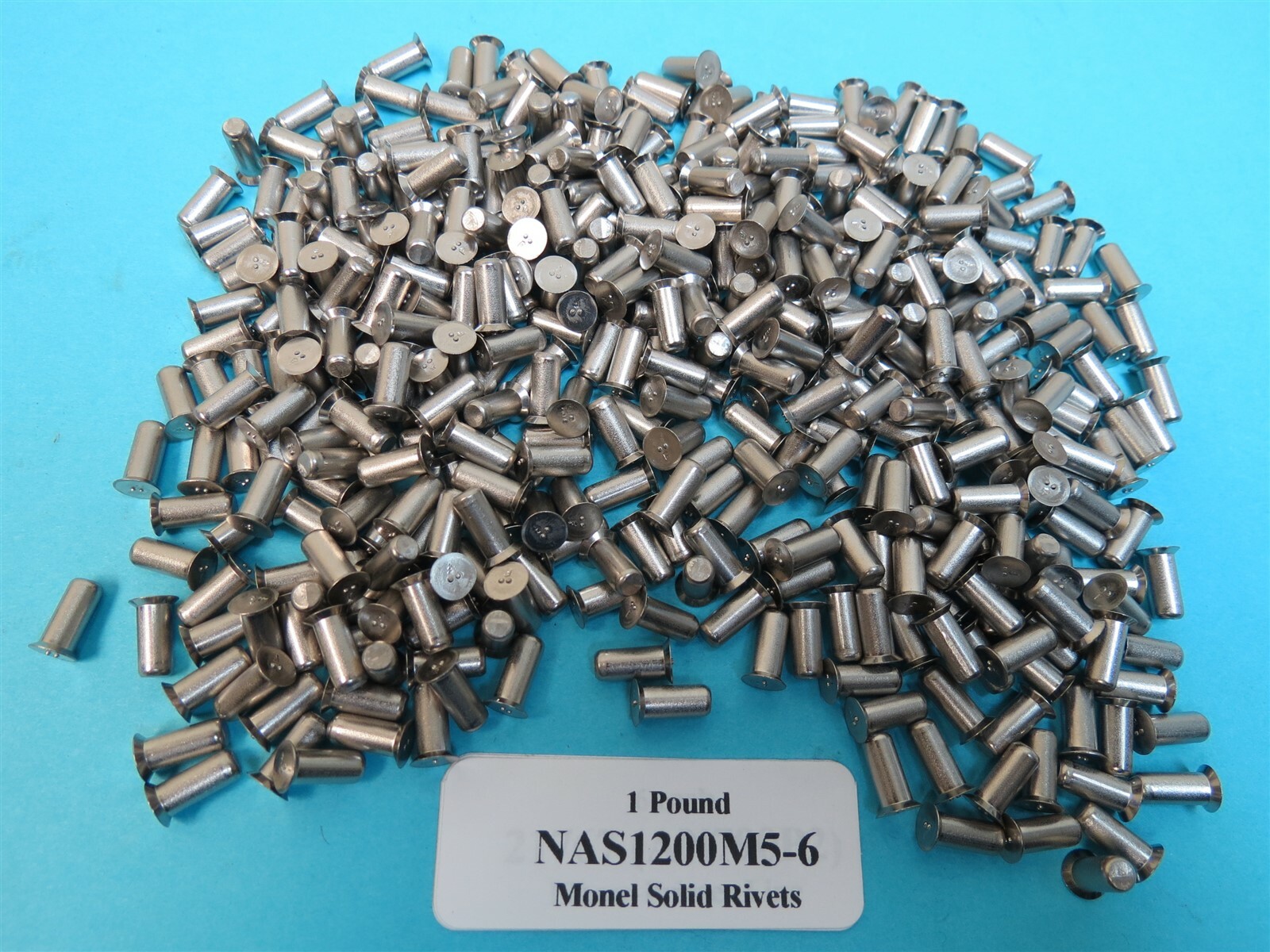 1LB of NAS1200M5-6 Aerospace Monel Solid Rivets Aircraft Aviation | eBay