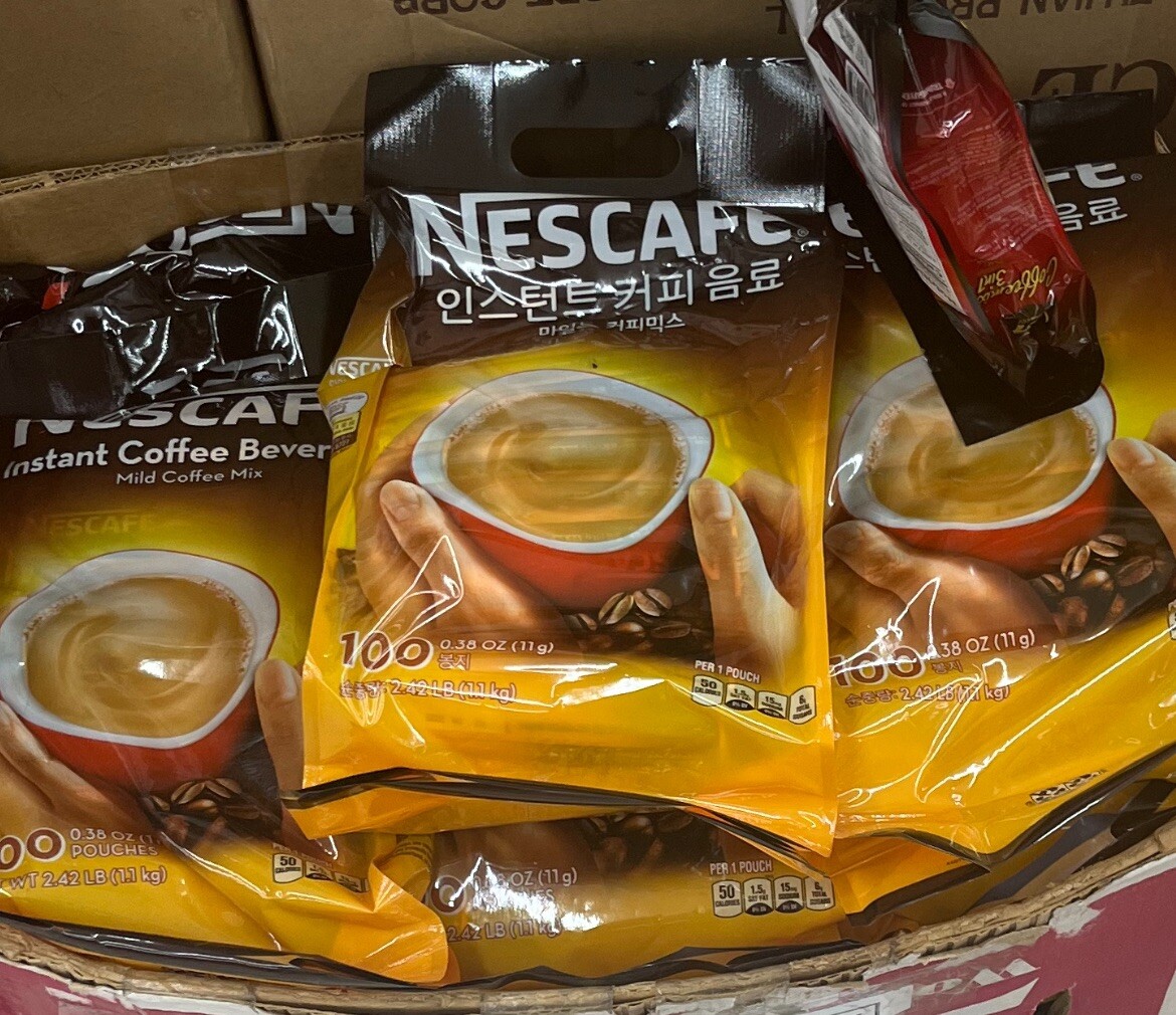 Nescafe Mild coffee mix 100 x 11 g Pack of 6 | eBay