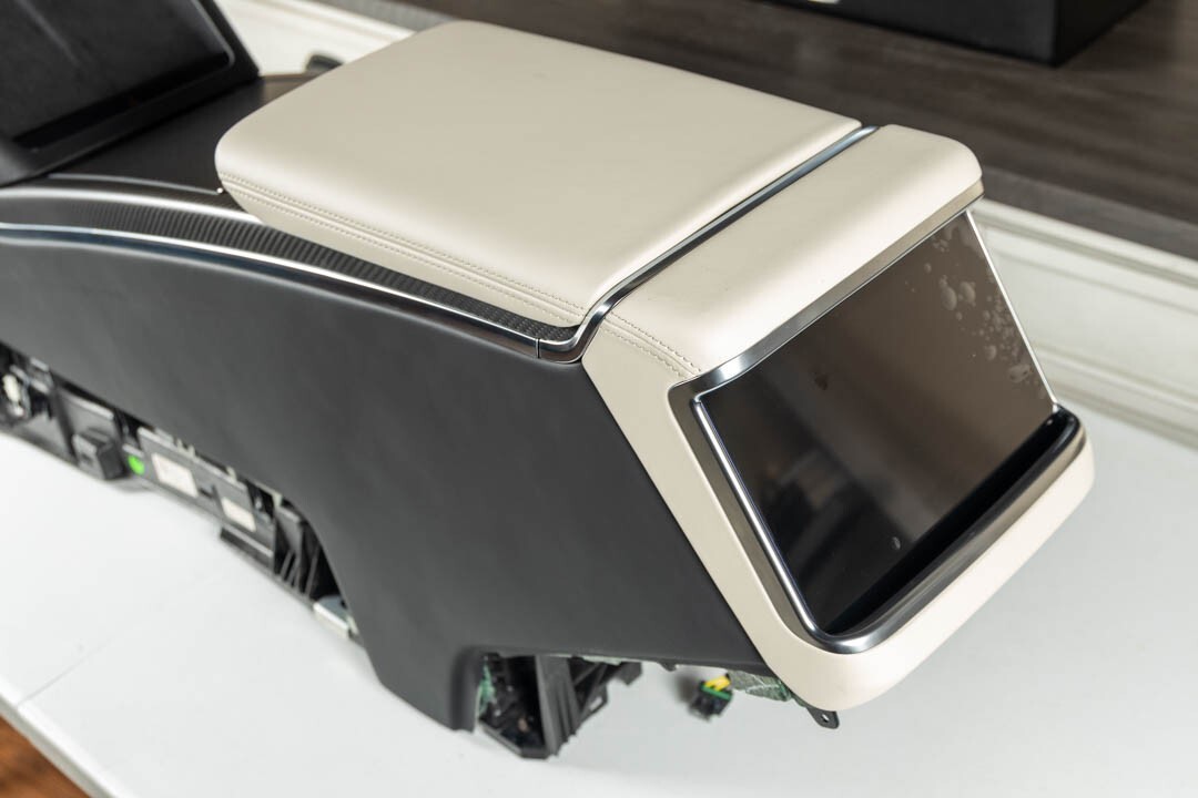TESLA MODEL S CENTER CONSOLE SCREEN 2021 2022 1564400-36-D Cream ...