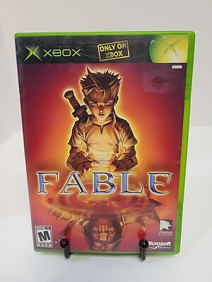 Fable (Microsoft, Original Xbox, 2004) Black Label - With Manual ...