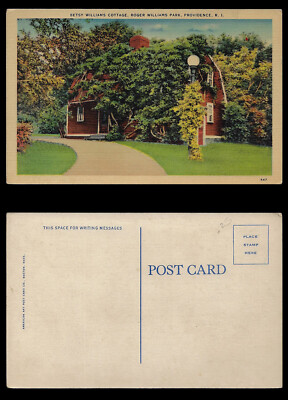 RHODE ISLAND - Providence, Roger Williams Park, Betsy Williams Cottage ...
