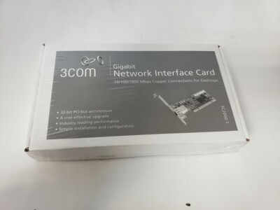 3COM Model: 3C2000-T Gigabit Network Interface Card | eBay