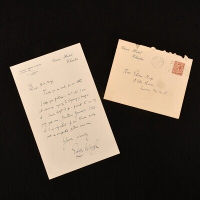 1936 Autograph Signed Letter From Evelyn Waugh to Eileen Mayo Uncommon ...
