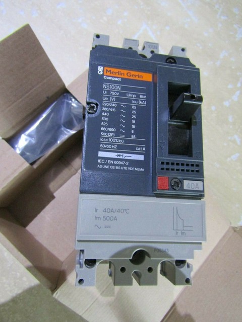 Merlin GERIN NS100N Compact 100a Circuit Breaker for sale online | eBay