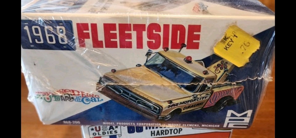 ABSOLUTELY MINT & PRISTINE 57 year old MPC 1968 Fleetside pickup ...