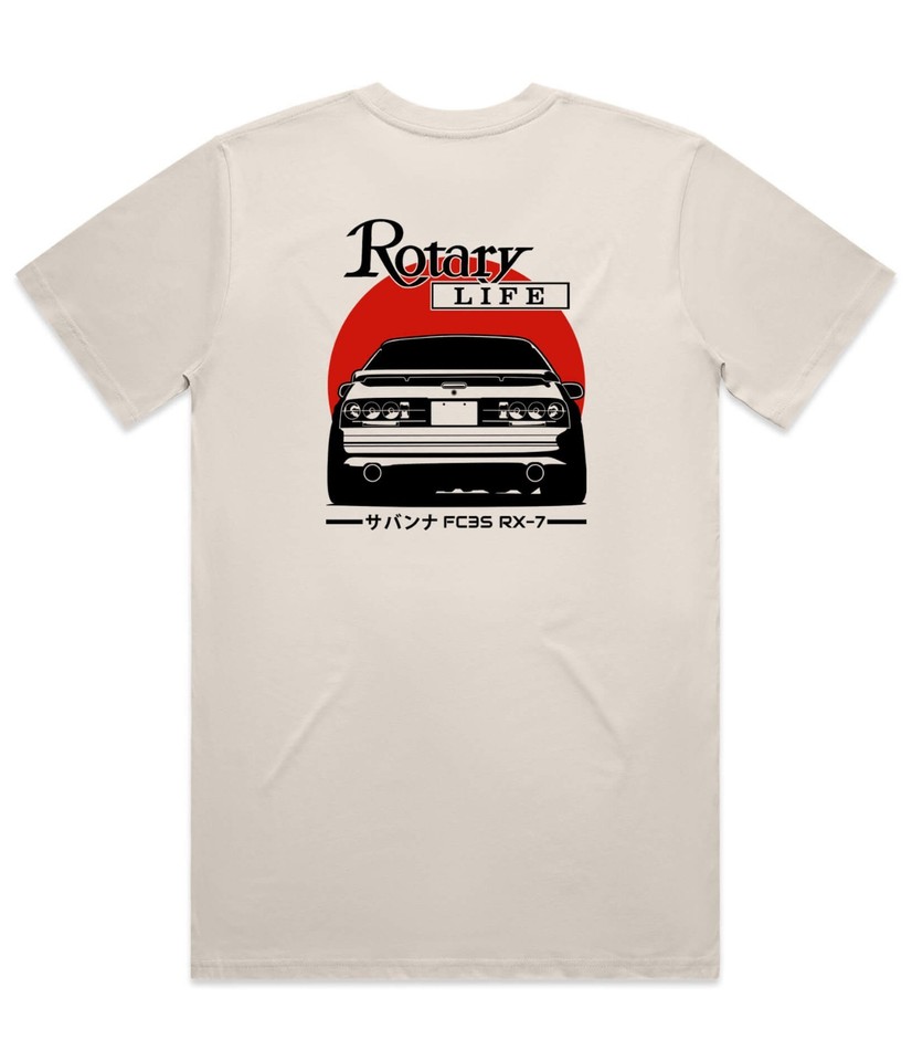 Mazda RX7 FC Rotary Engine FC3S Savanna JDM Car T-Shirt | eBay Australia