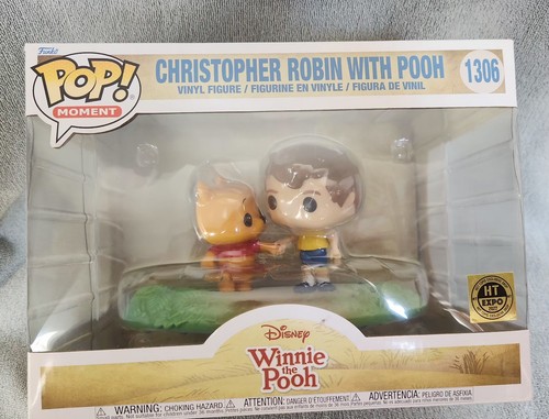 FUNKO POP CHRISTOPHER ROBIN WITH POOH HOT TOPIC EXCLUSIVE WINNIE THE ...
