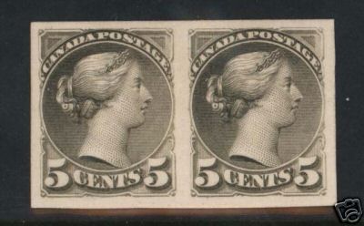 Canada #38P Superb Proof Pair On Card **With Cert.** | eBay