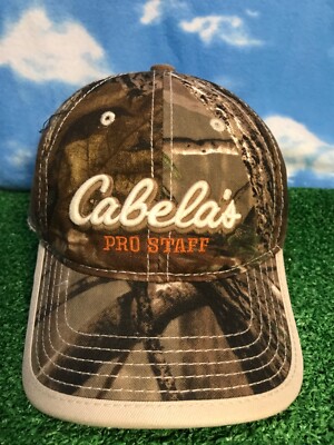 Cabelas Pro Staff Real Tree Youth Camouflage Camo Strapback Hat H39 | eBay