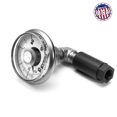 Ford Fuel Rail Pressure Gauge Kit w/ Service Port Schrader Valve ...