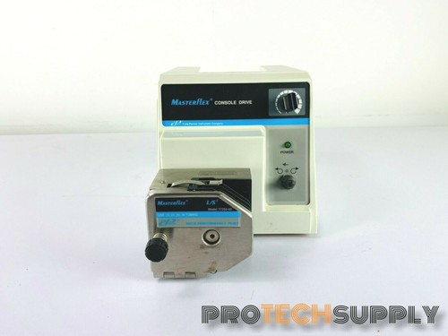 COLE PARMER MASTERFLEX L/S Console drive PUMP 7520-40 with 77250-62 ...