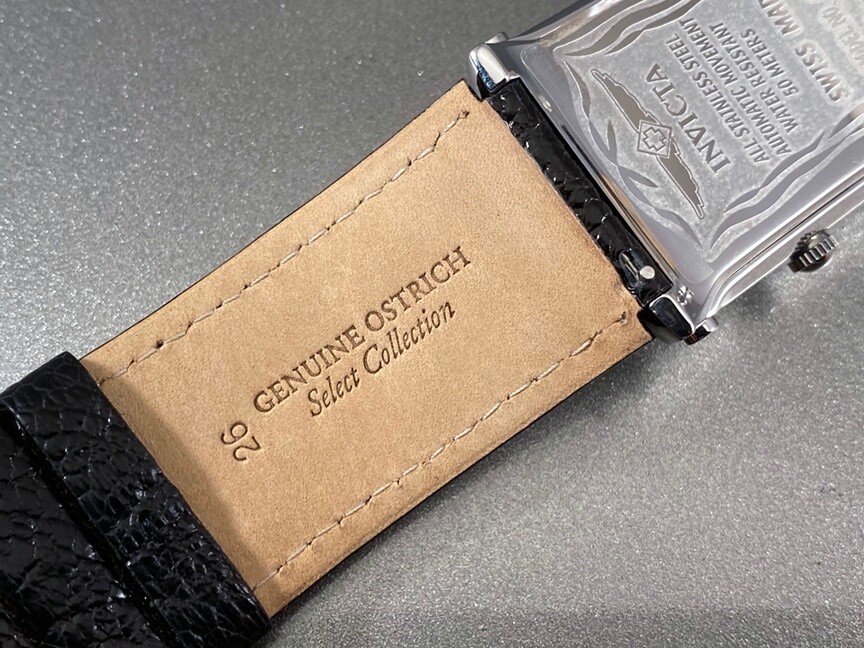 RARE UNWORN Invicta Time Square Auto: SWISS MADE; Black Pearl MOP ...