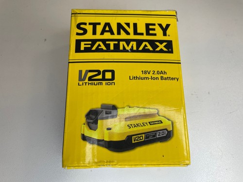 Stanley FatMax V20 Series 18v 2.0Ah Lithium-ion Battery (SFMCB202-XE ...