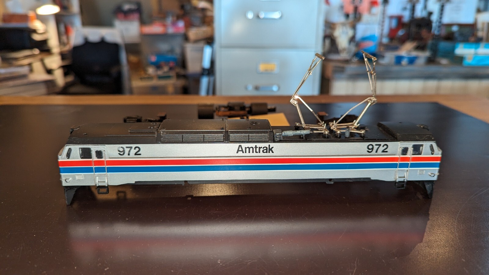 HO AMERICAN E60 GK AMTRAK ELECTRIC POWERED LOCOMOTIVE | eBay