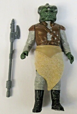 1980's Star Wars KLAATU w/weapon & skirt no COO Action Figure Kenner ...