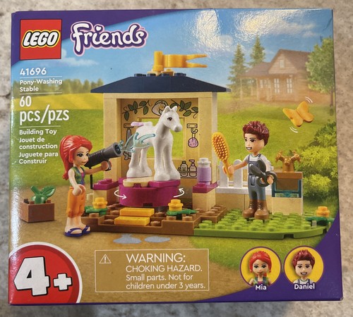 LEGO FRIENDS: Pony-Washing Stable 41696 NEW Sealed 60 pieces Mia Daniel ...