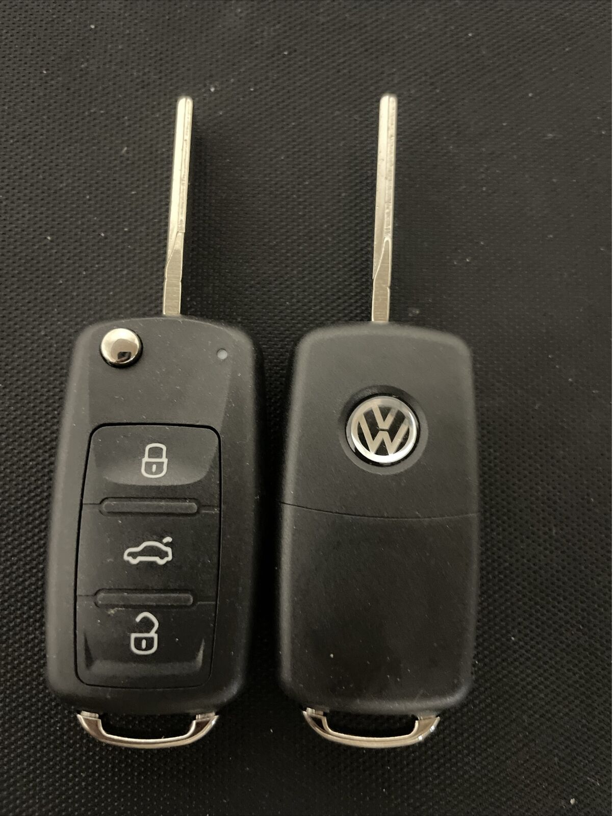 VW Transporter Beetle Jetta Tiguan Polo Caddy Flip Key 2016 2017 2018 ...