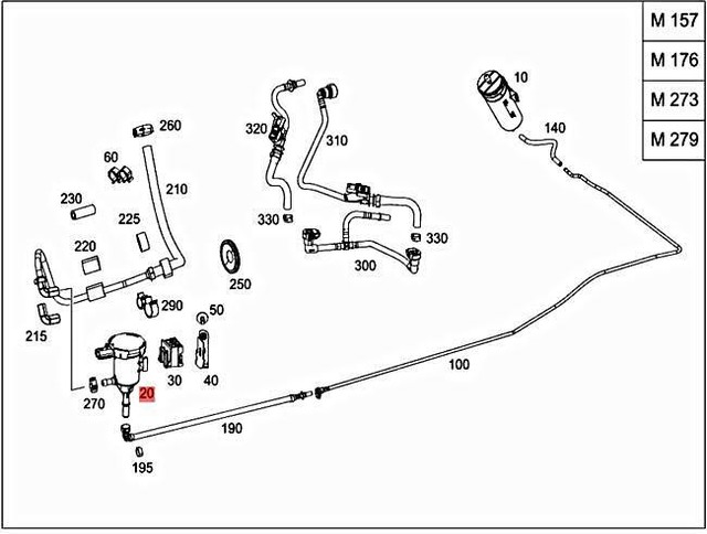 Genuine OEM Vapor Canister Purge Solenoid for MERCEDES 0014700893 for ...